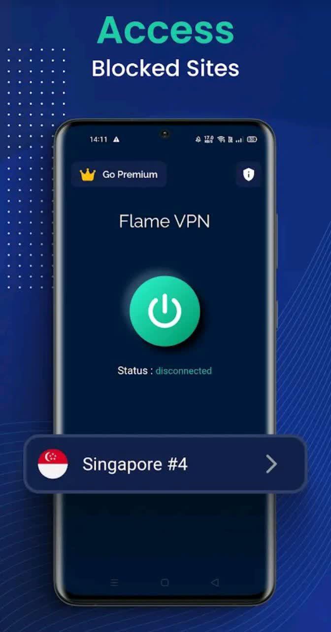 دانلود فیلتر شکن Flame Vpn برای اندروید با لینک مستقیم - دانلود فیلترشکن